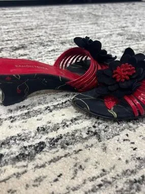 Ramon Tenza | Shoes | Y2k Ramon Tenza Floral Heels | Poshmark